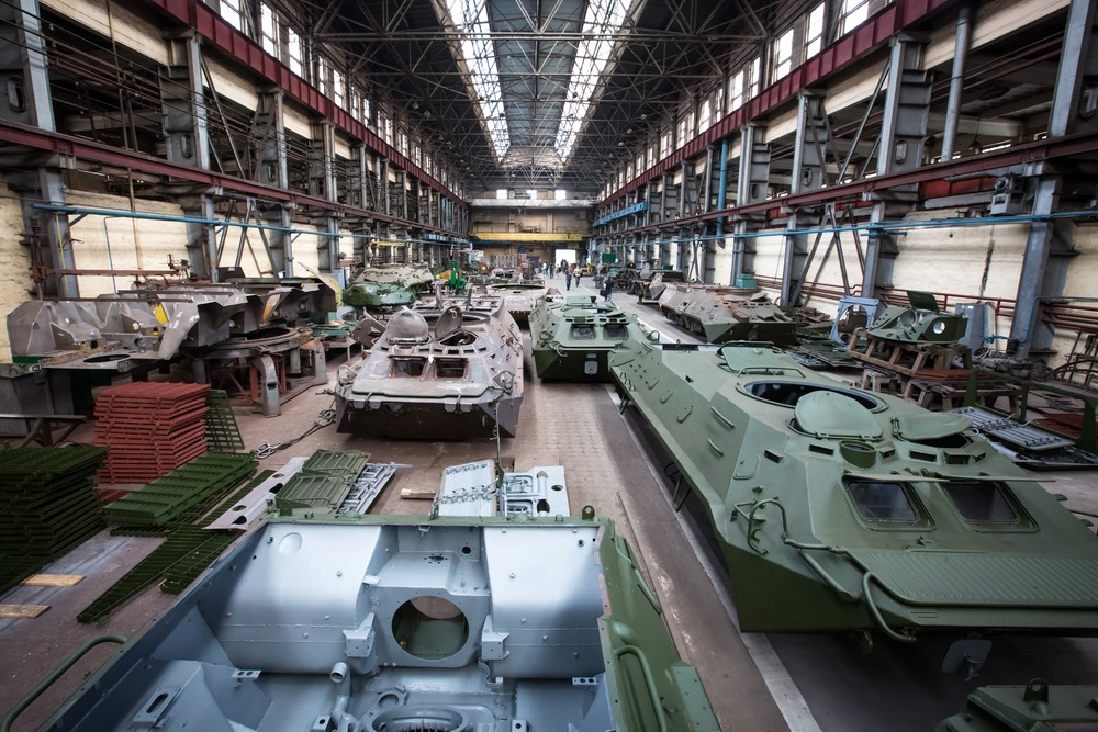 UK To Build At Least 6 New Weapons Factories In $2B Defense Overhaul