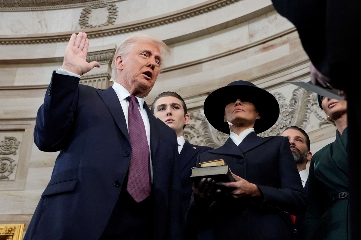 Donald Trump Sworn In As 47th US President