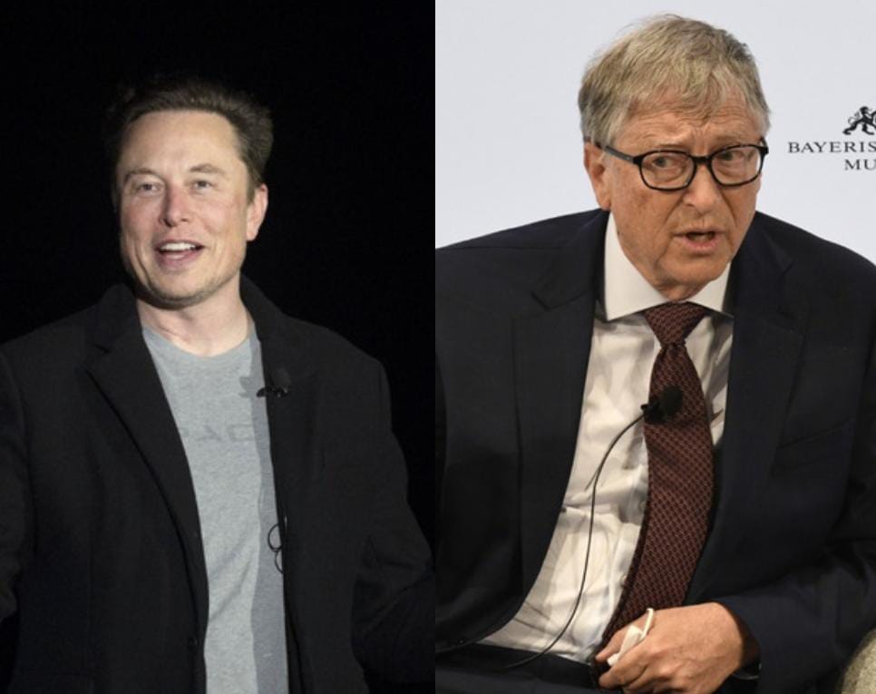 Elon Musk Confronts Bill Gates About Shorting Tesla