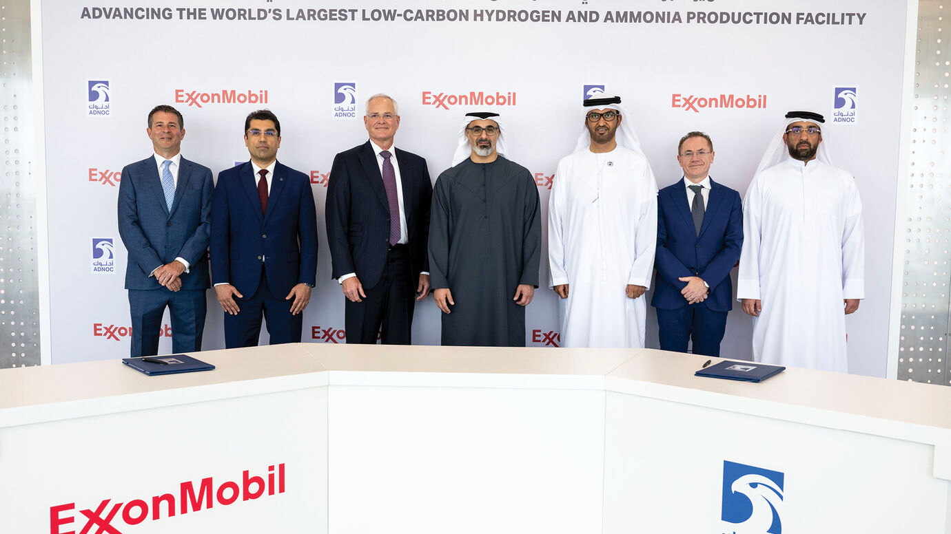 Abu Dhabi's ADNOC And ExxonMobil Partner In World’s Largest Low-Carbon ...