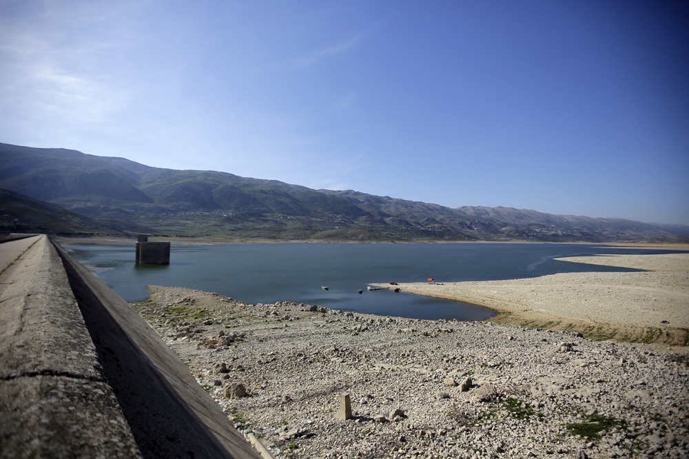 Water Levels At Lebanon's Largest Reservoir On Litani River At Record ...