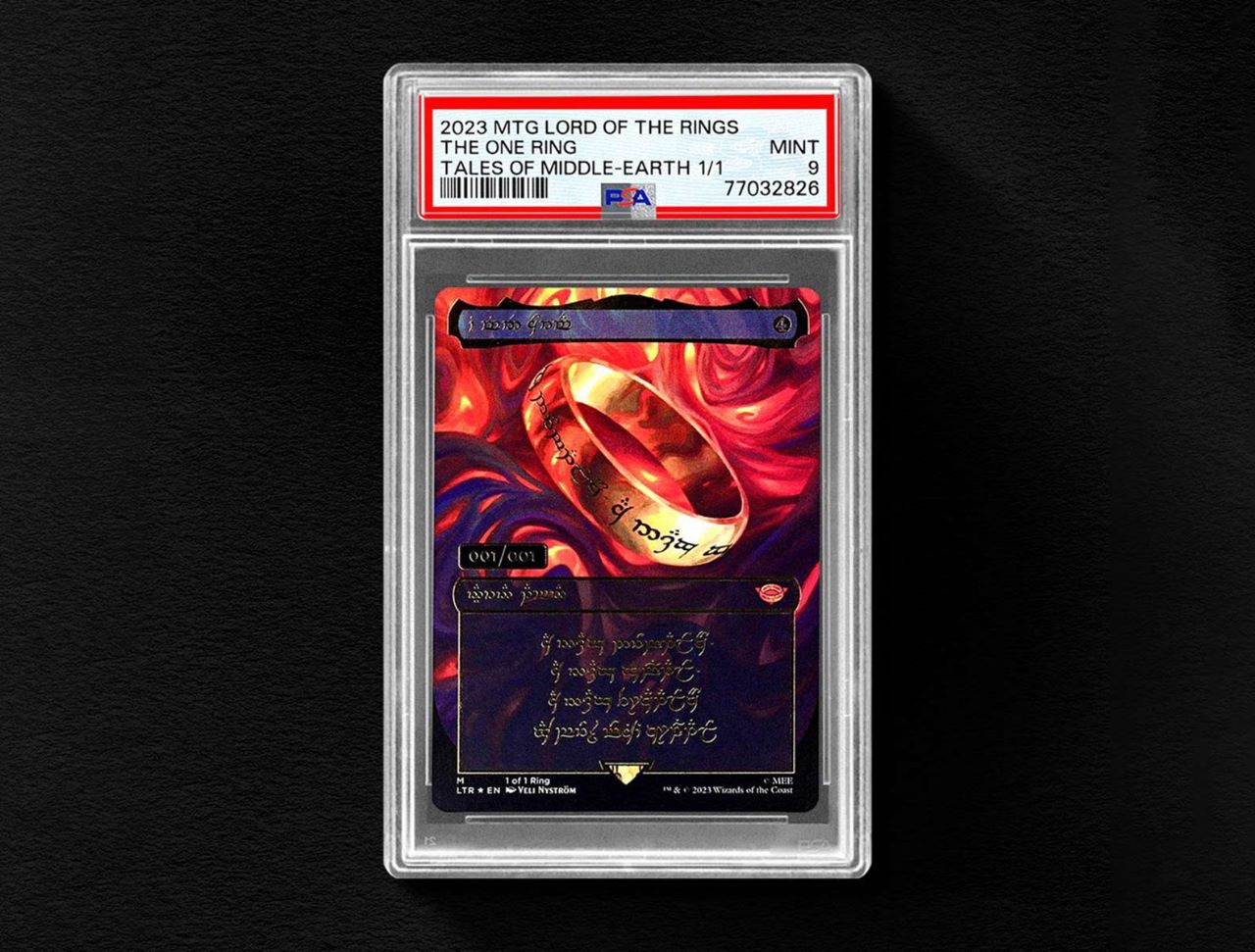 Ultra Rare ‘One Ring’ Trading Card Found