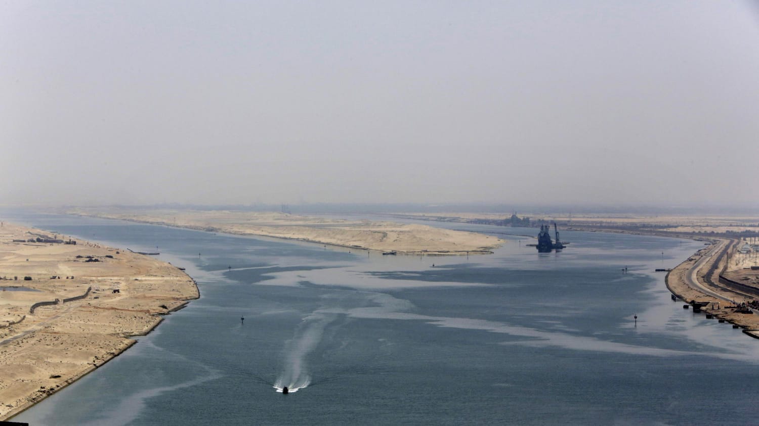 Oil Tanker Resumes Journey After Being Grounded At Egypt's Suez Canal
