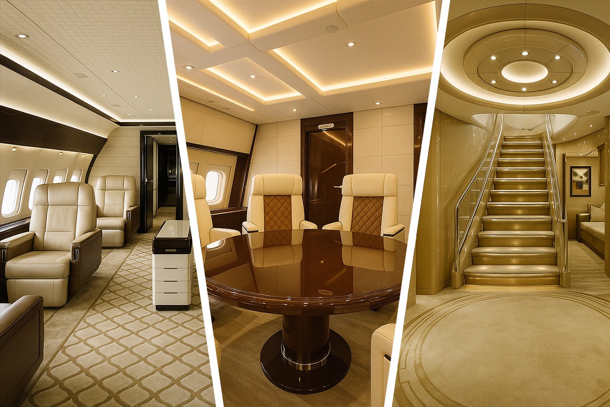 Trump’s Flying Palace: Inside Qatar’s Lavish Boeing 747-8 Gift