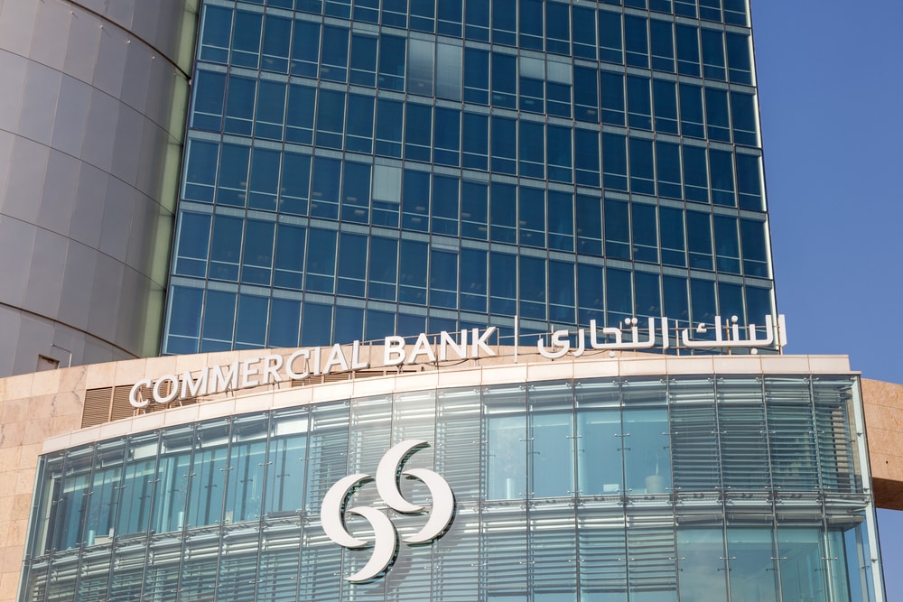 Qatar's Commercial Bank's Profit Surged 16.5% To $193M In Q1 2022