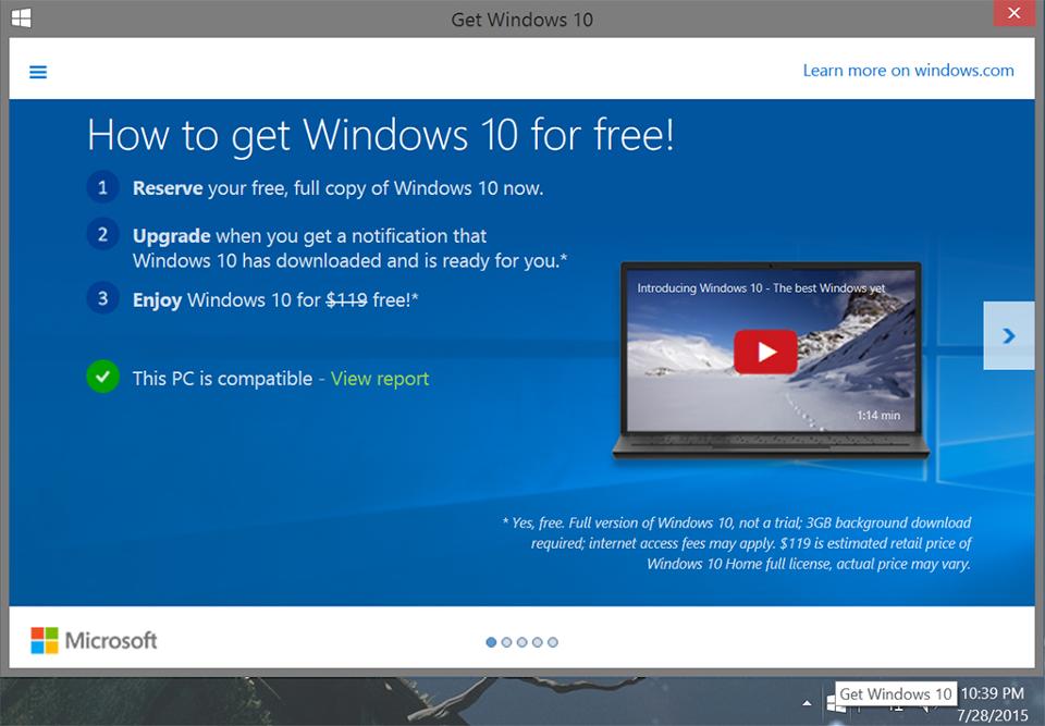 Get Your PC Ready For Windows 10 Now